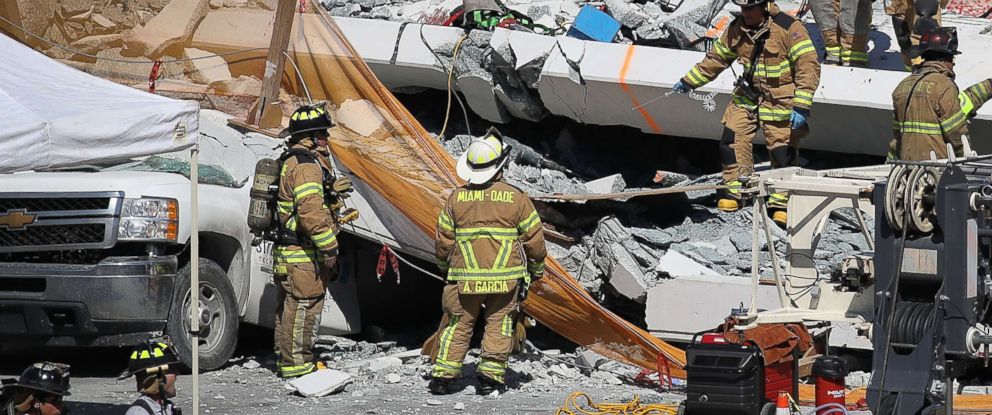 At Least 6 Killed After Under Construction Walking Bridge Collapses ...