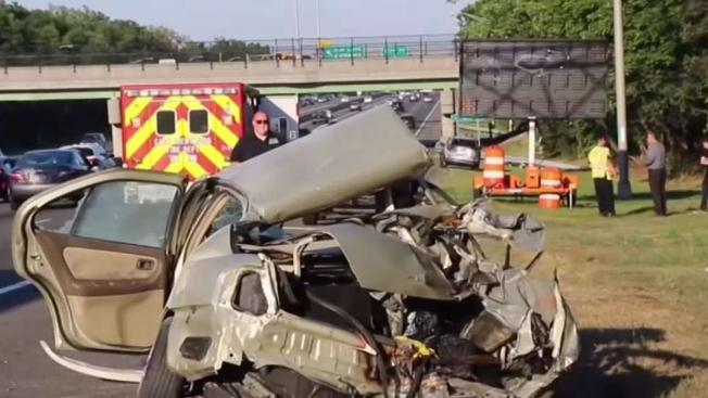 Allegedly Drunk Crane Operator Crashes into 4 Cars on New York Highway ...