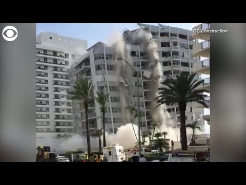 [VIDEO] Hi Rise Building Collapse During Demolition Critically Injures ...